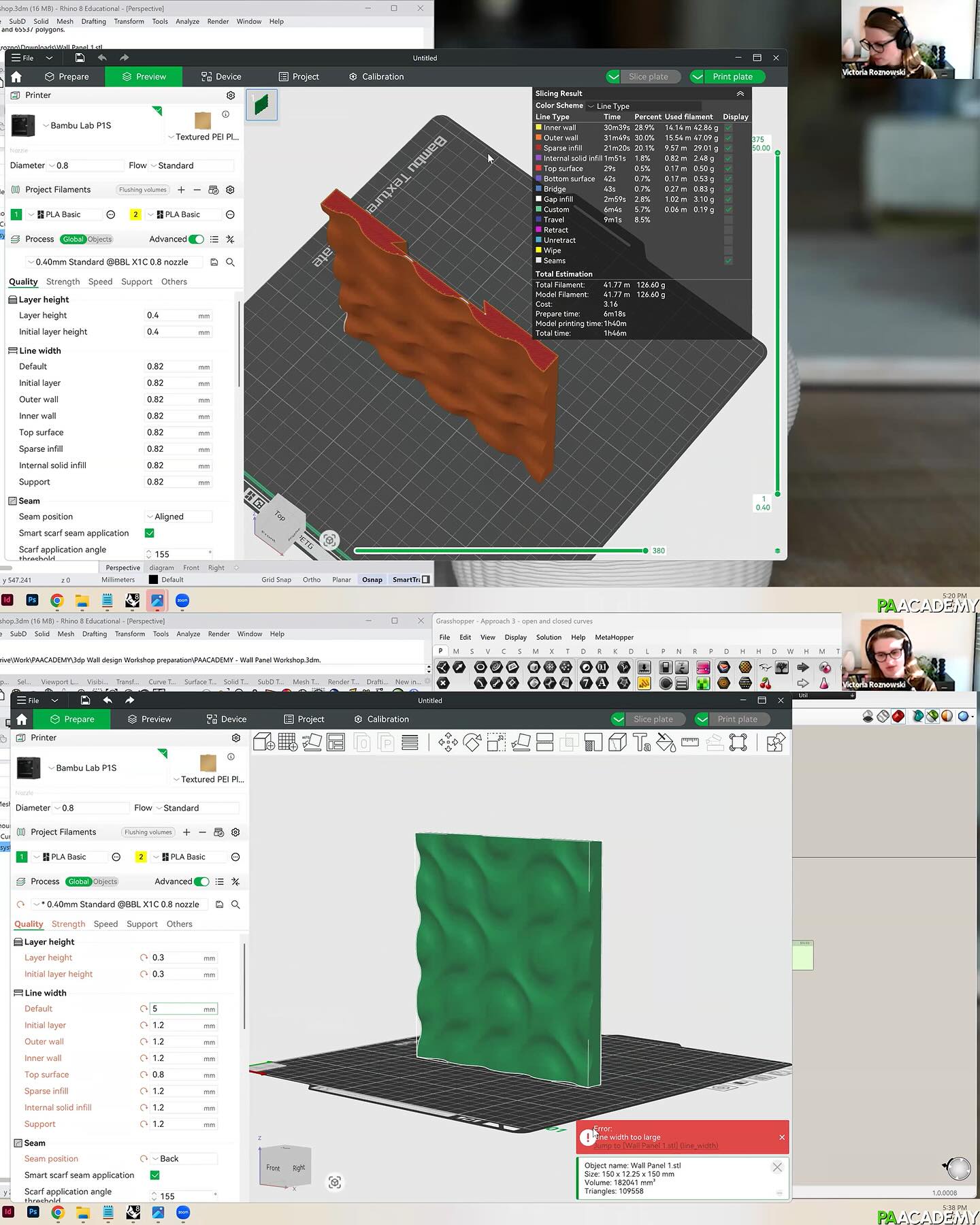 3D-Printed Wall Panels | PAACADEMY