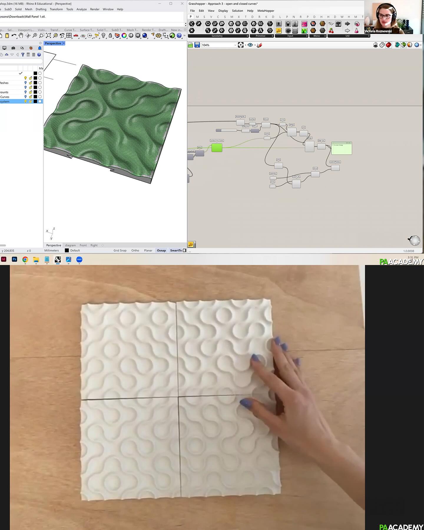 3D-Printed Wall Panels | PAACADEMY