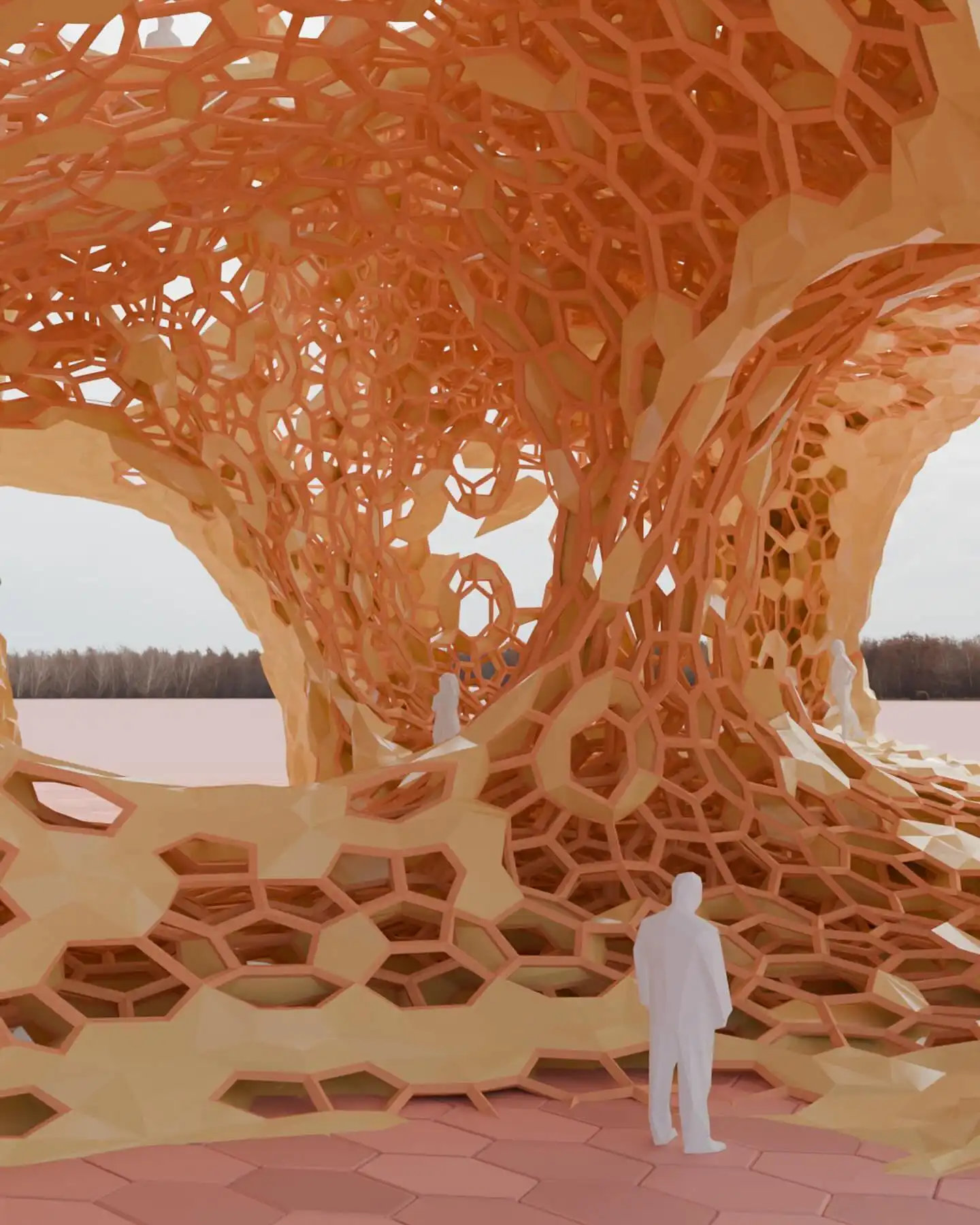 Polyhedral Pavilion - Arthur Vilarinho | PAACADEMY