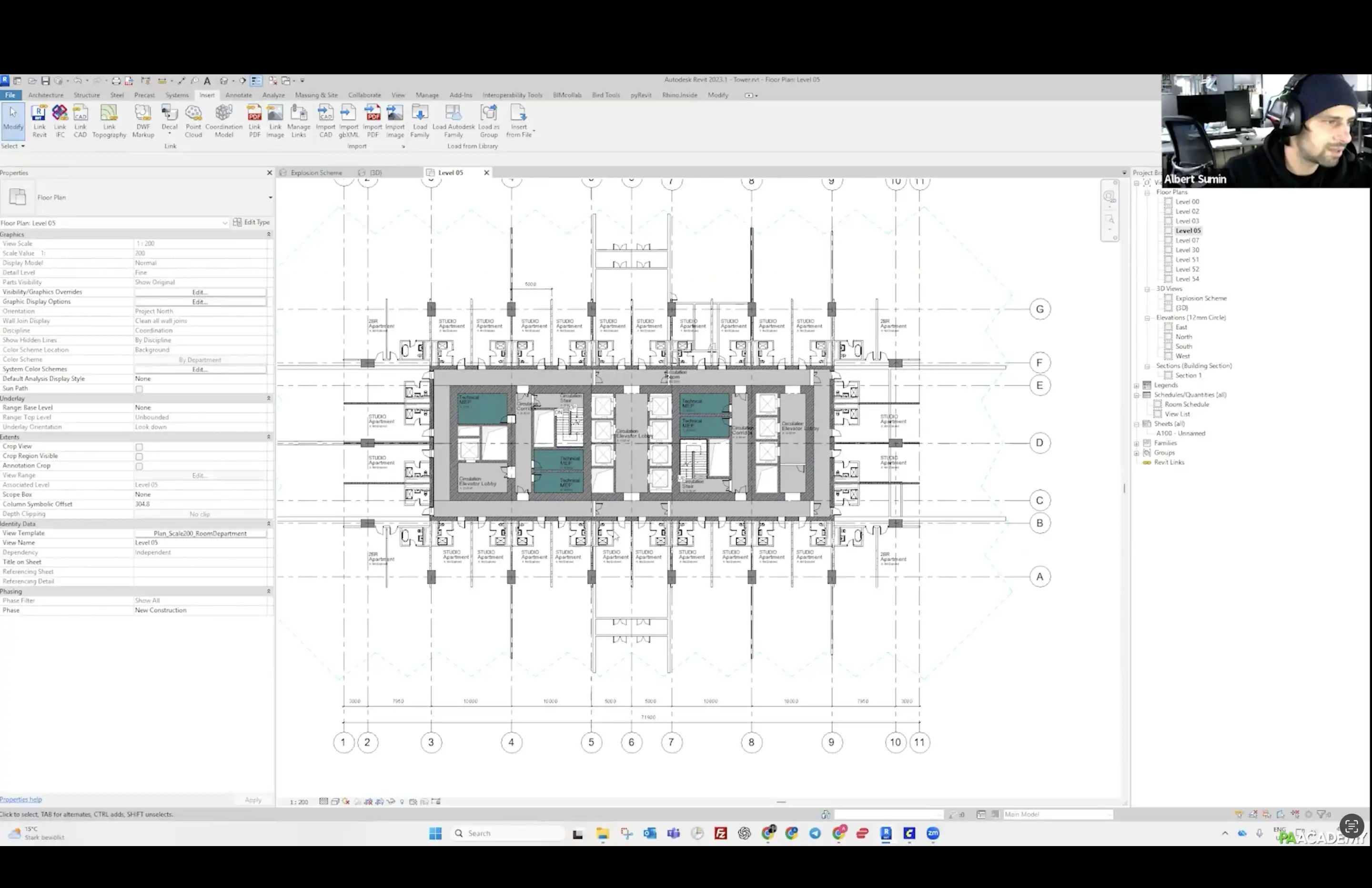 BIM & Rhino.Inside for Advanced Tower Design | PAACADEMY