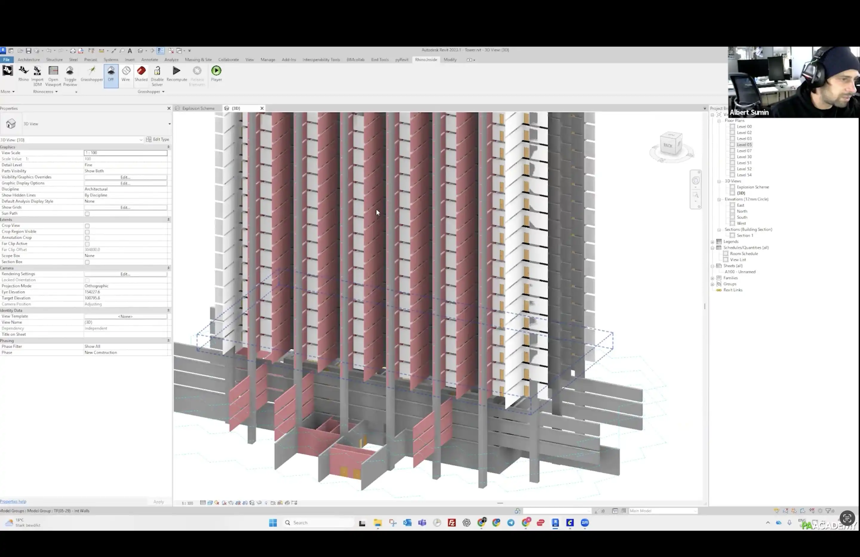 BIM & Rhino.Inside for Advanced Tower Design | PAACADEMY