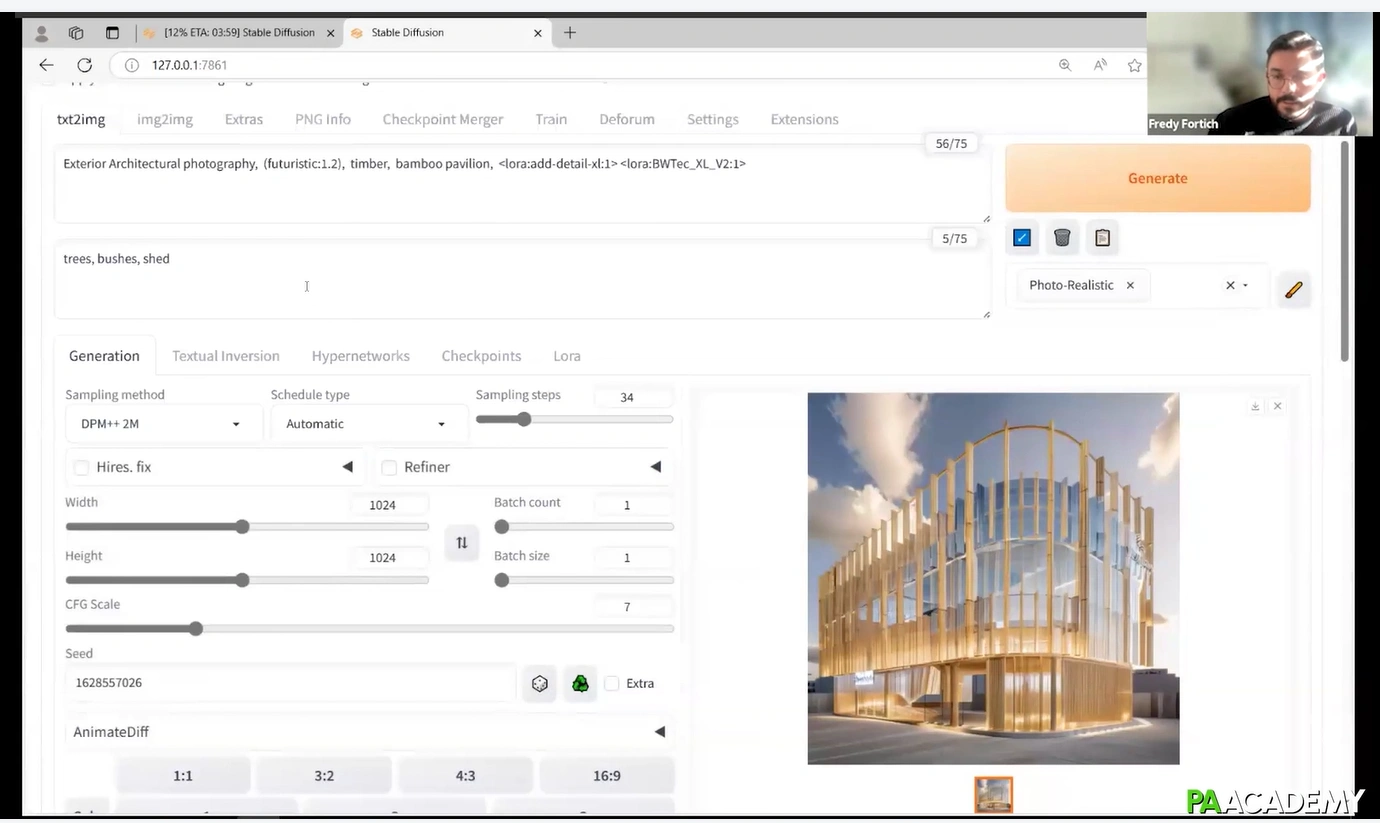 Generative Architecture with AI (SD+FLUX) | PAACADEMY