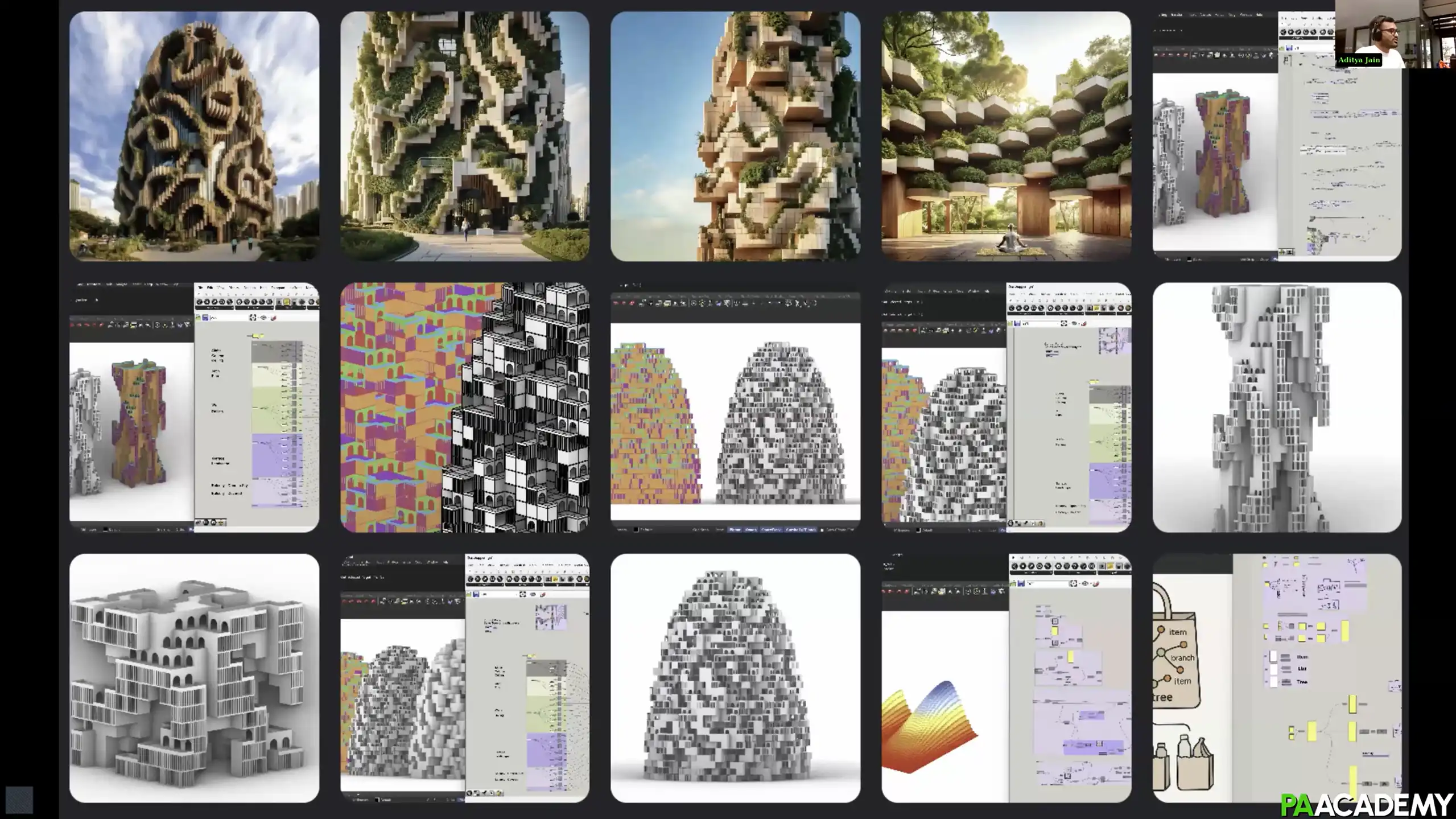 Grasshopper3D: Data Structures & Design Automation | PAACADEMY