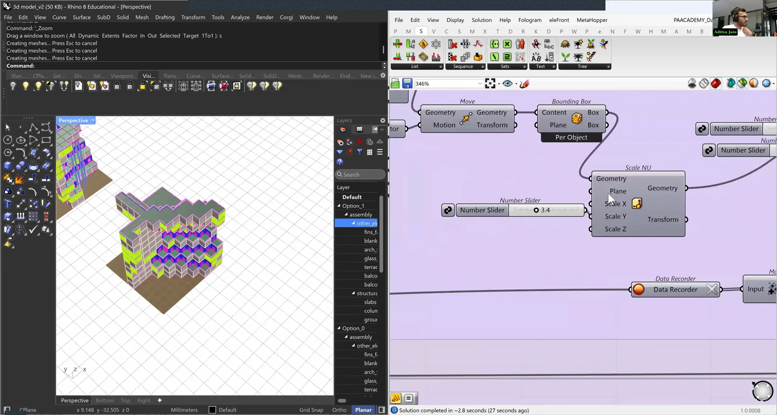 Grasshopper3D: Data Structures & Design Automation | PAACADEMY