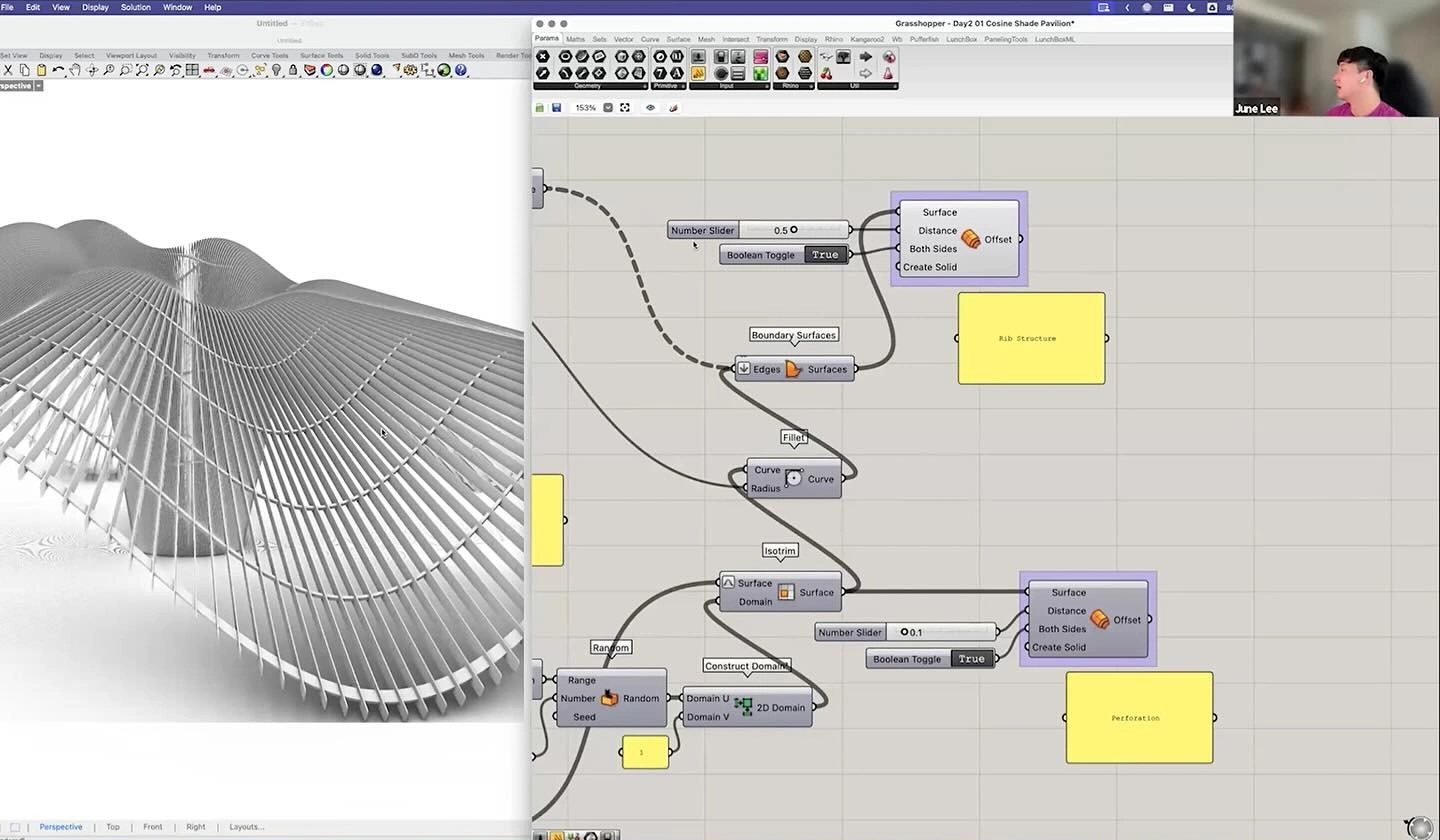 Scripting Forms: Grasshopper3D & Blender | PAACADEMY