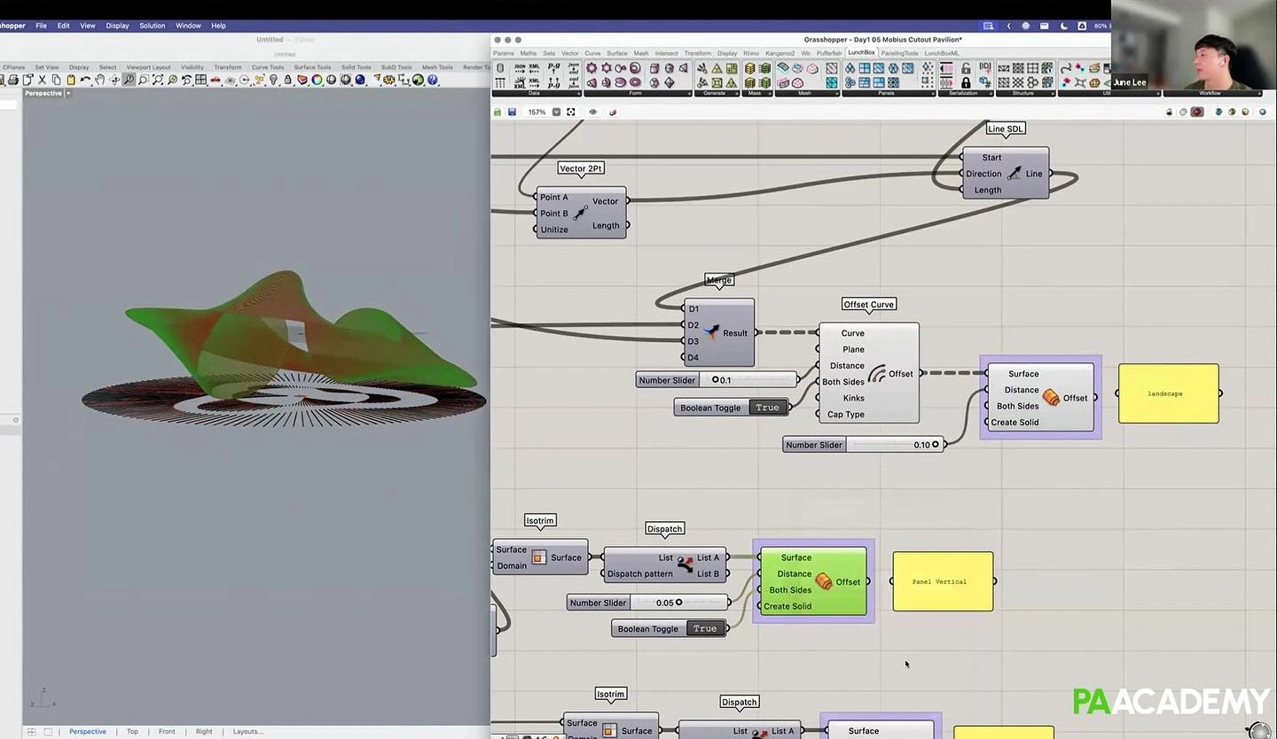 Scripting Forms: Grasshopper3D & Blender | PAACADEMY