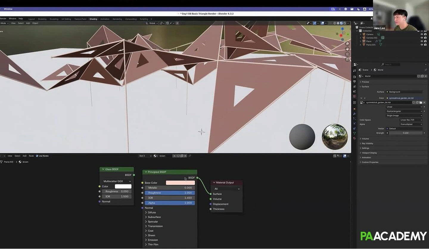 Scripting Forms: Grasshopper3D & Blender | PAACADEMY