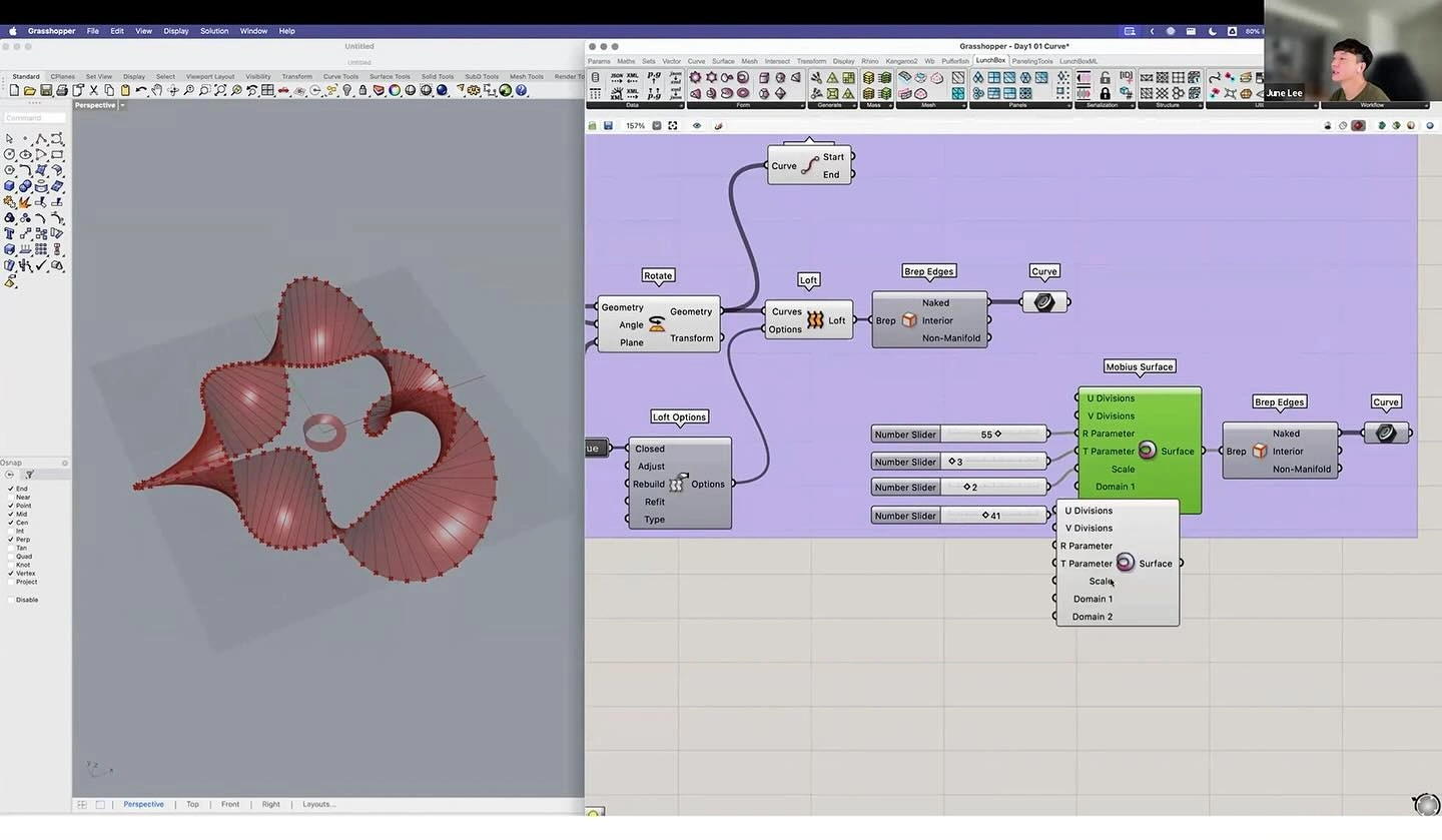 Scripting Forms: Grasshopper3D & Blender | PAACADEMY