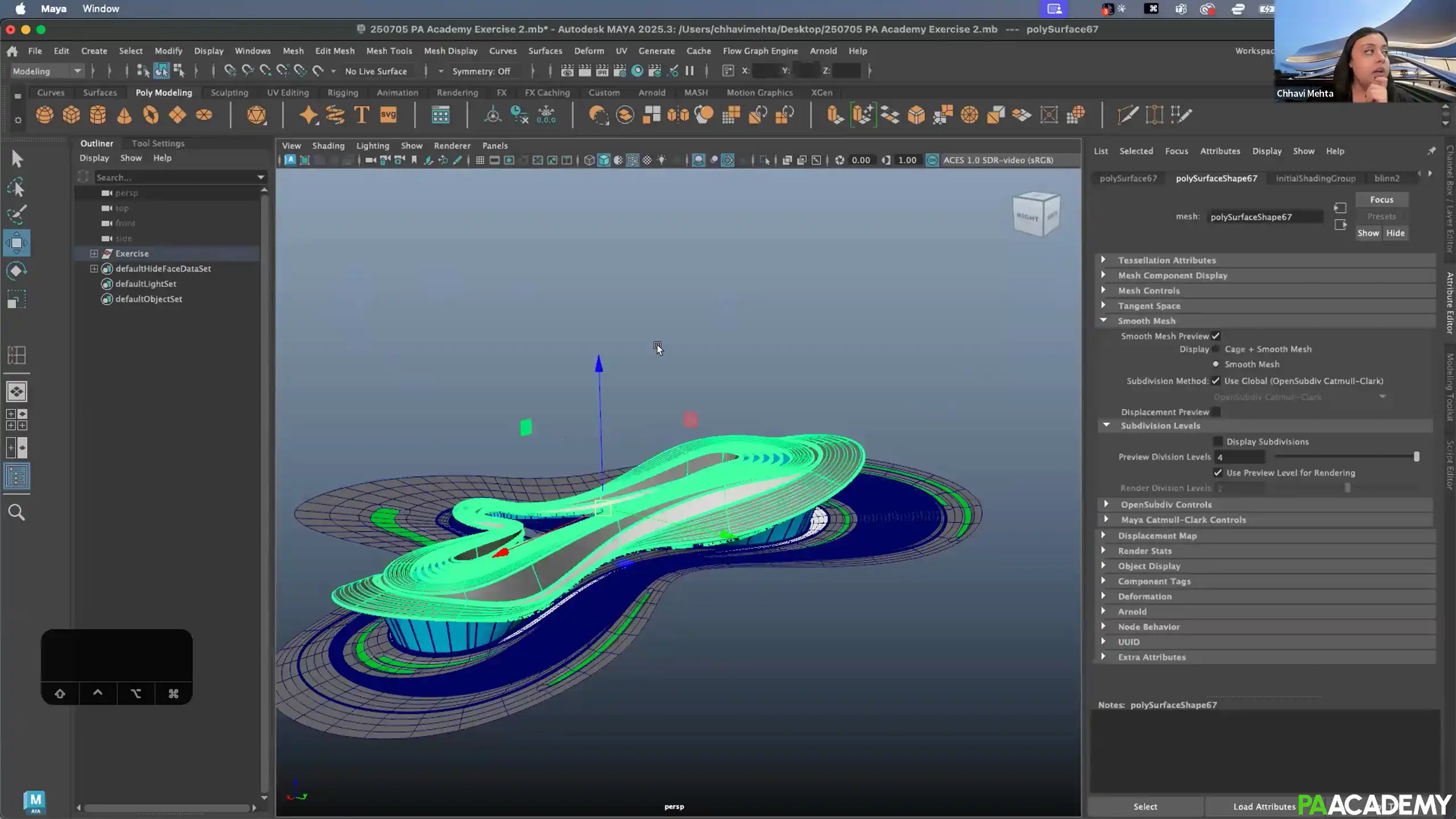 Symbiotic Design: AI-Driven Fluid Modeling in Maya | PAACADEMY