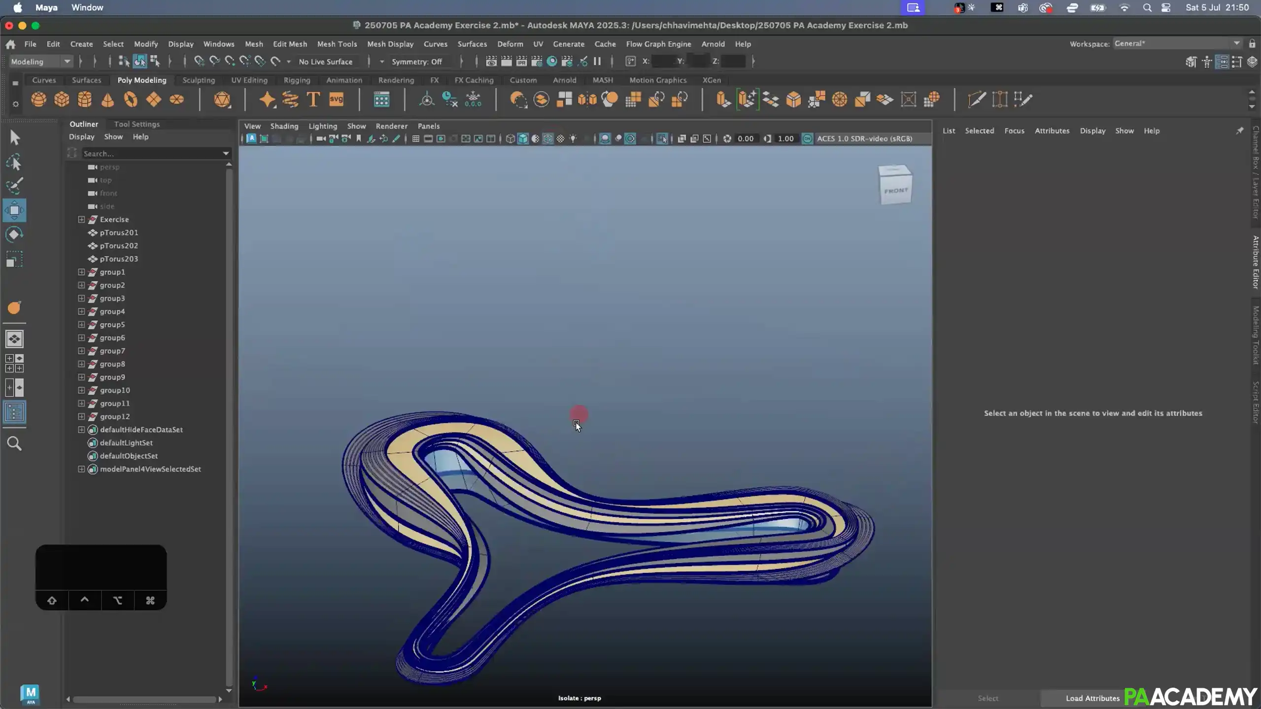 Symbiotic Design: AI-Driven Fluid Modeling in Maya | PAACADEMY